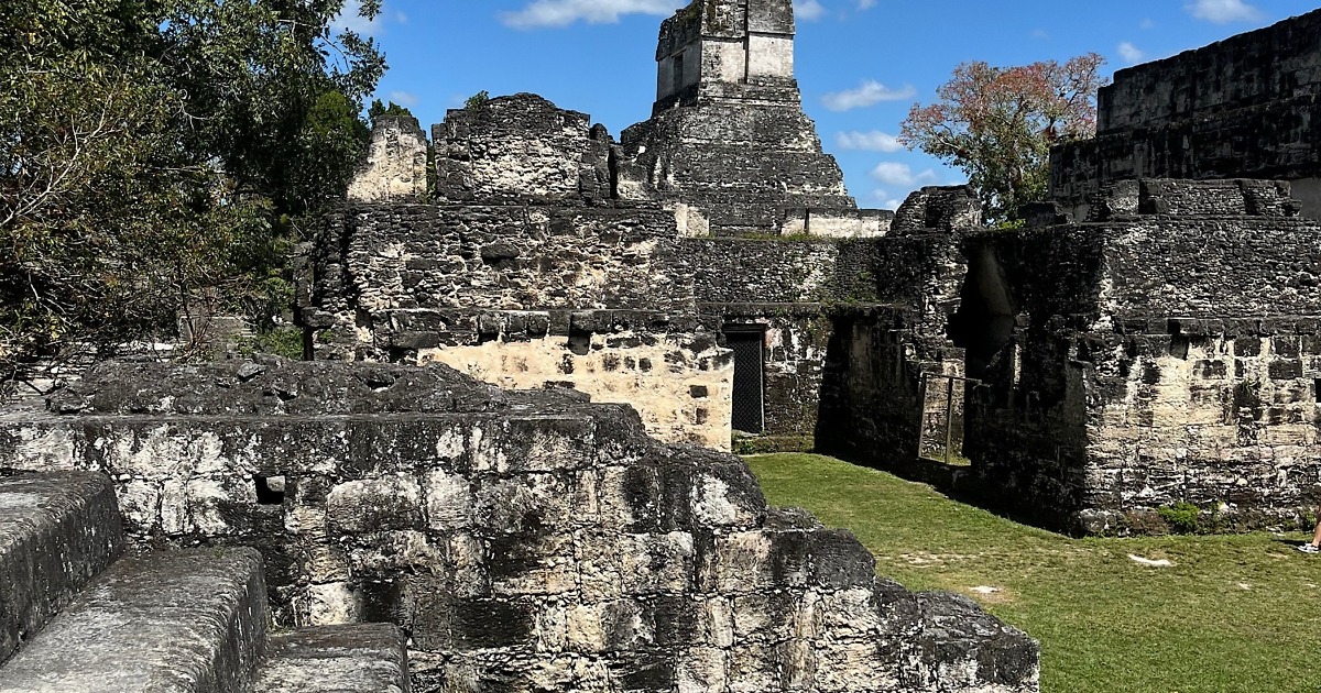 Image of the Central Acropolis (Tikal Maya Ruins) – Andrew Traveling